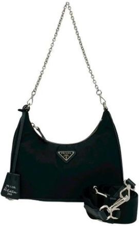 Prada Sac bandouli&egrave;re vintage Pre-owned - Femme - Pre-owned - Noir - Taille: ONE Size