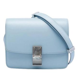 Celine Sac bandouli&egrave;re Classic Box Pre-owned - Femme - Pre-owned - Bleu - Taille: ONE Size