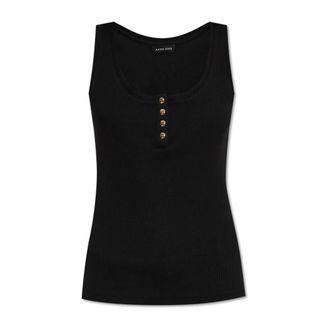 Anine Bing Damen, Oberteile, Schwarzk, MGröße