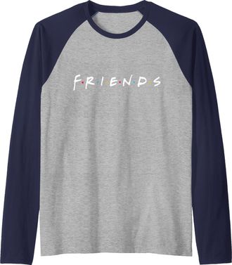 Friends TV Show Logo Classic Best 90er Fan Retro-Geek-Sitcom Raglan