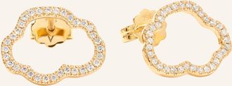 Vieri Vieri Ohrstecker Wolke Brillanten Pav&eacute; gold