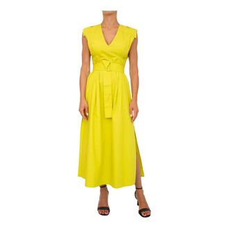 Twinset Femme, Robes, Vert, Taille: 40 FR Robe Verte