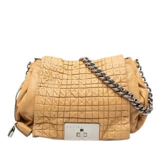 Celine Sac bandouli&egrave;re vintage doccasion - Femme - Pre-owned - Beige - Taille: ONE Size