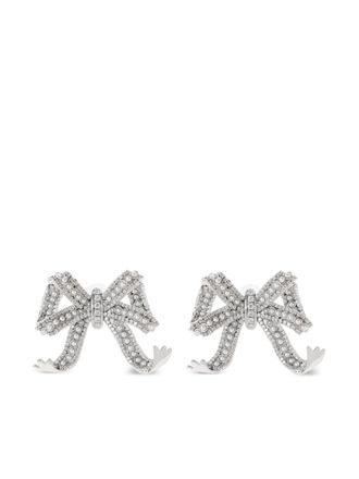 Self Portrait boucles doreilles Bow Motif - Argent