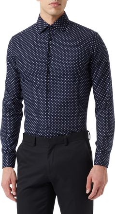 Seidensticker Herren Business Hemd - Bügelfreies Hemd mit sehr schmalem Schnitt - X-Slim Fit - Langarm - Kent-Kragen - 100% Baumwolle