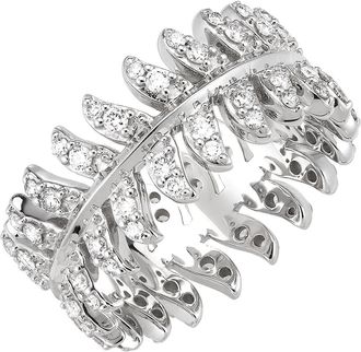 Edenly Panache Ring - Révérence - Weißgold 18 Karat und synthetische Diamanten