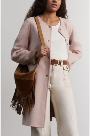 Gerard Darel Manteau r&eacute;versible en laine fine - SAILOR - Nude
