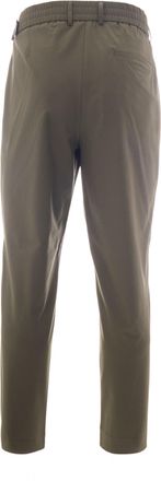 HUGO BOSS Tapered Stretch-Blend Trousers - Green