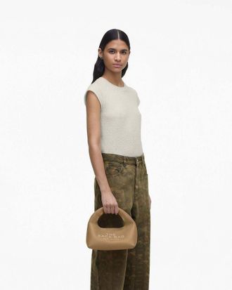 Marc Jacobs Womens Handbag Beige Cow Leather Bags - Handbags