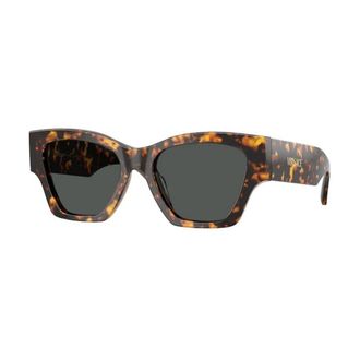 Versace Eckige Sonnenbrille - - Accessories - Damen - Braun - 53 MM