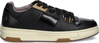 HUGO BOSS patent panel sneakers - Schwarz
