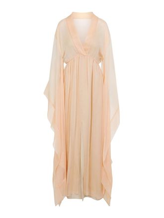 Alberta Ferretti Maxi Robe - Beige