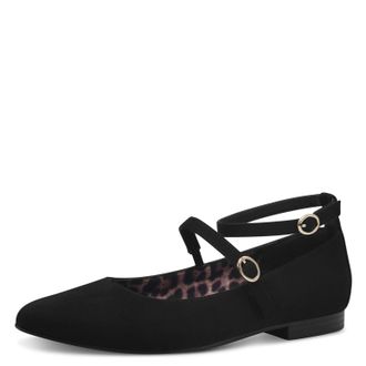 Tamaris Ballerina Damen Vegan Elegant schwarz,EU 40