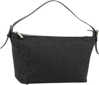 Celine Sac bandouli&egrave;re vintage Pre-owned en toile - Femme - Pre-owned - Noir - Taille: ONE Size