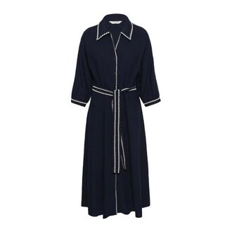 Part Two Femme, Robes, Bleu, Taille: 38 FR Shirt Dress