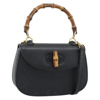 Gucci Sac bandouli&egrave;re mini vintage doccasion - Femme - Pre-owned - Noir - Taille: ONE Size
