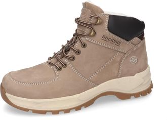 Dockers by Gerli Herren Combat Boots, M&auml;nner Stiefeletten,warm gef&uuml;ttert,Winterstiefel,Winterschuhe,Stiefel,Bootee,Booties,Taupe,43 EU