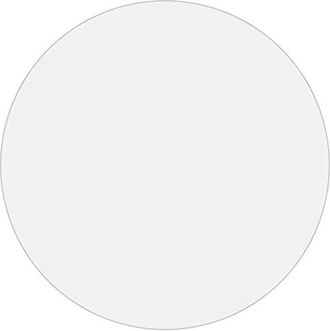 vidaXL Protecteur de Table Film de Protection de Meubles Nappe Couverture de Table de Salle à Manger Imperméable Transparent Ø 90 cm 1,6 mm PVC