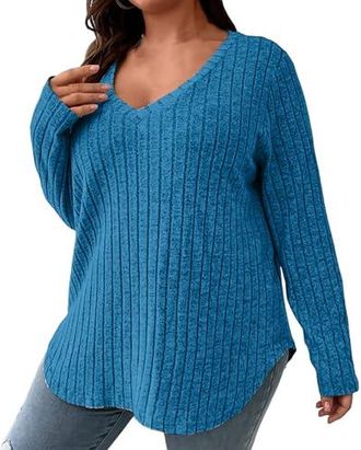 Generic sous Pull Femme Haut Thermique Femme sous Pull Thermique Femme Doux Glamour Haut Thermique &Eacute;pais Doubl&eacute; Polaire Col Rond Couche De Base Ultra Chaude A