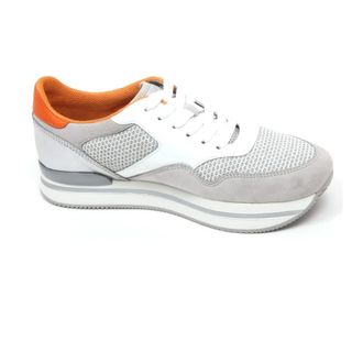 Hogan Wei&szlig;e Schuhe ohne Schn&uuml;rsenkel - - Shoes - Damen - Grau - 36 EU