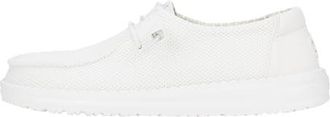 HeyDude Wendy Stretch Sox - Baskets pour Femme - Chaussons avec Semelles Confortables - Style Mocassin, White, 39