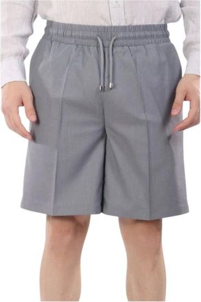 John Richmond Homme, Shorts, Gris, Taille: S Circular Shorts