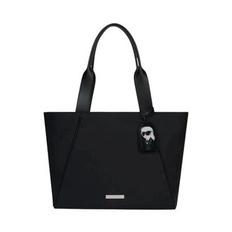Karl Lagerfeld Ikon Tote - - Bags - Damen - Schwarzk - ONE SIZE