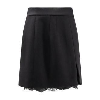 Dolce & Gabbana Schwarzer Plissierter Rock Hergestellt in Italien - - Skirts - Damen - Schwarzk - S