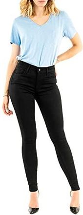 Levi's Femme 720 High Rise Super Skinny Jeans, Black Galaxy, 28W / 30L