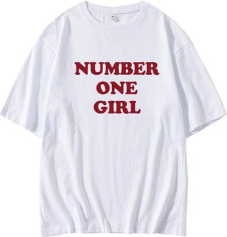 Generic NumberOneGirl Album T-Shirt Blink Support Merch Baumwolle Perip-heral Unisex Shirt(A Black,L)