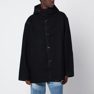 Our Legacy Schwarze Futterjacke aus Schurwolle