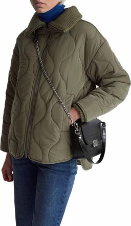 Benetton Damen Giubbotto 2r1vdn08j Jacke, gr&uuml;n, XXS