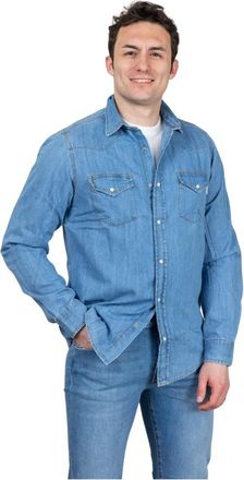 Roy Rogers Homme, Chemises, Bleu, Taille: M Sky Stone Martin Shirt