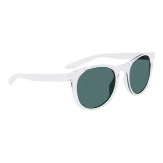 Nike Horizon Ascent Rund-Sonnenbrille (Transparent/Gr&uuml;n)