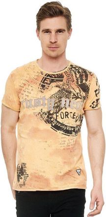 Rusty Neal T-Shirt mit eindrucksvollem Print