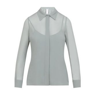 Max Mara Golfo Shirt - - Blouses & Shirts - Damen - Gr&uuml;n - M
