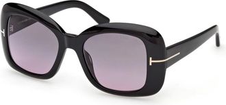 Tom Ford Damen, Accessories, Schwarzk, 52 MMGr&ouml;&szlig;e