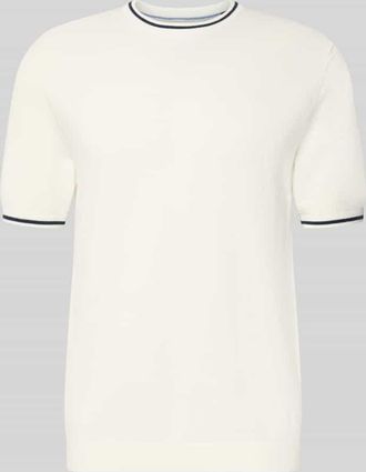 Christian Berg Regular Fit T-Shirt in Strick-Optik