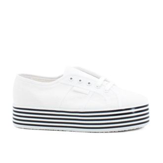 Superga Linea Platform - - Shoes - Damen - Wei&szlig; - 35 EU