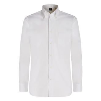 Boggi Milano Homme, Chemises, Blanc, Taille: 3XL Formal Chemises