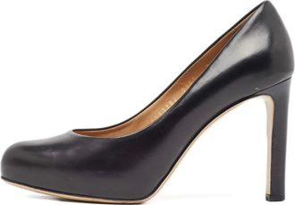 Ferragamo escarpins en cuir - Noir