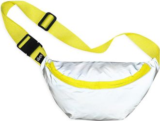 LOQI Reflective Neon Yellow Medium Bumbag