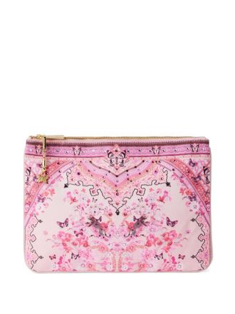 Camilla petite pochette Canvas - Rose