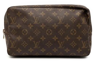 Louis Vuitton Clutches - Monogram Trousse Toilette 28 - Gr. unisize - in Braun - f&uuml;r Damen