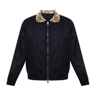 Burberry Logo Jacke - - Jackets - Herren - Blau - M