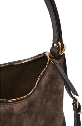 Tod's Suede Shoulder Bag - Brown