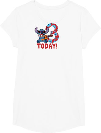 Disney Lilo & Stitch Tropical Birthday 3 Years Old Today T-Shirt