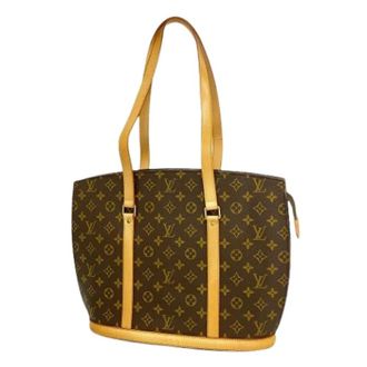 Louis Vuitton Pre-owned Vintage Monogram Canvas Shoulder Tote - Femme - Pre-owned - Brun - Taille: ONE Size