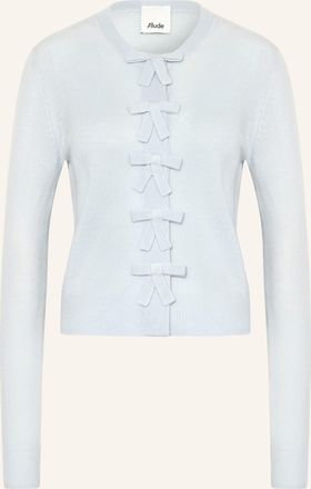 Allude Allude Strickjacke Aus Cashmere blau