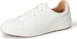 Amazon Essentials Herren Klassische Low-Top-Sneaker, Weiß, 43.5 EU